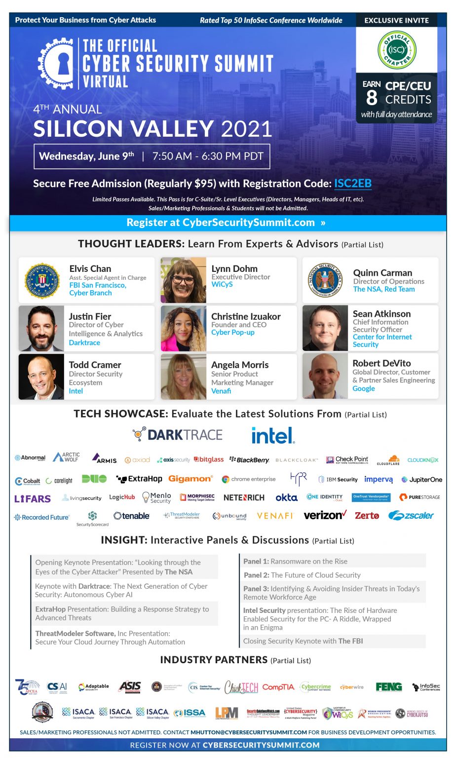 June 9, 2021 – Member opportunity: Virtual Cyber Security Summit ...