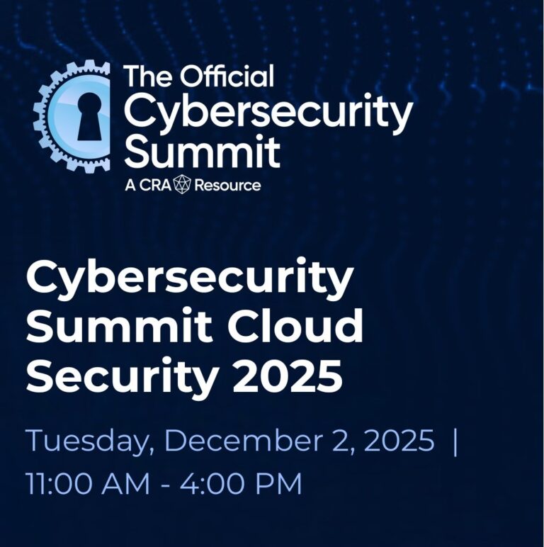December 2, 2025 The Official Cybersecurity Summit’s Cloud Security ...